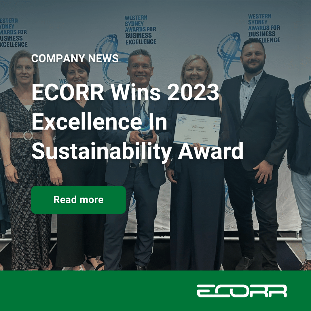 ECORR Wins 2023 Excellence In Sustainability Award | ECORR