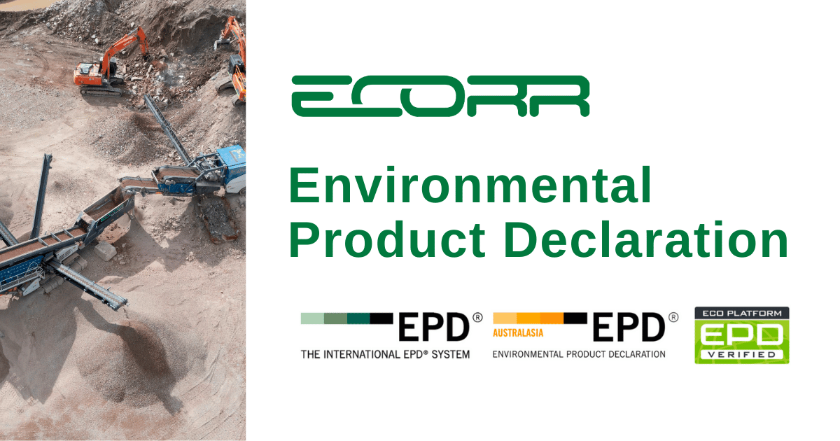 Environmental Product Declaration – Recycled Aggregate | ECORR